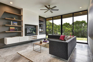 Pascal - Contemporary - Living Room - Austin - by Twist Tours Real ...