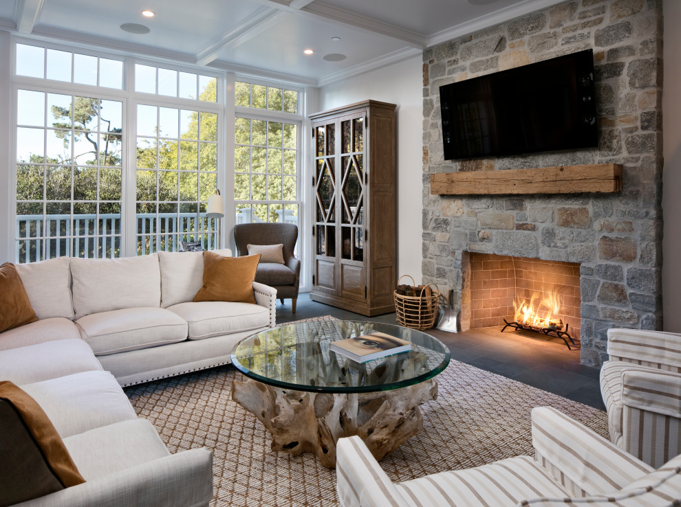 PEBBLE BEACH - Modern - Living Room - Other - by Masterwork Builders ...