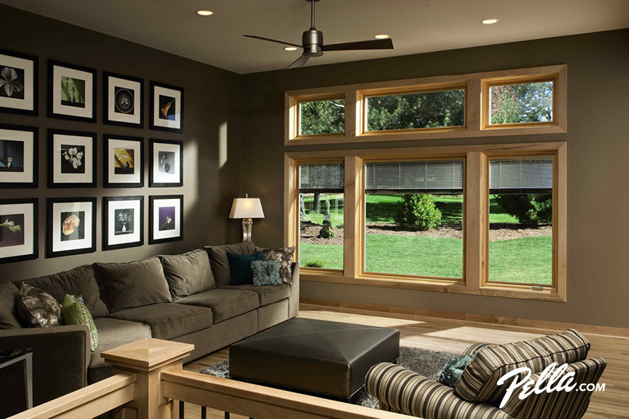 Pella® Designer Series® casement and fixed windows - Traditional ...