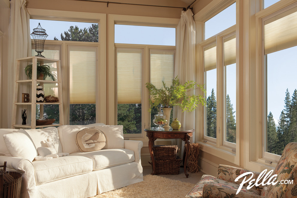 Pella® Insynctive™ Technology - Contemporary - Living Room - Cedar ...