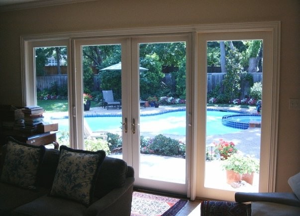 Phantom Retractable Door Screens - Living Room - Dallas - by Next ...