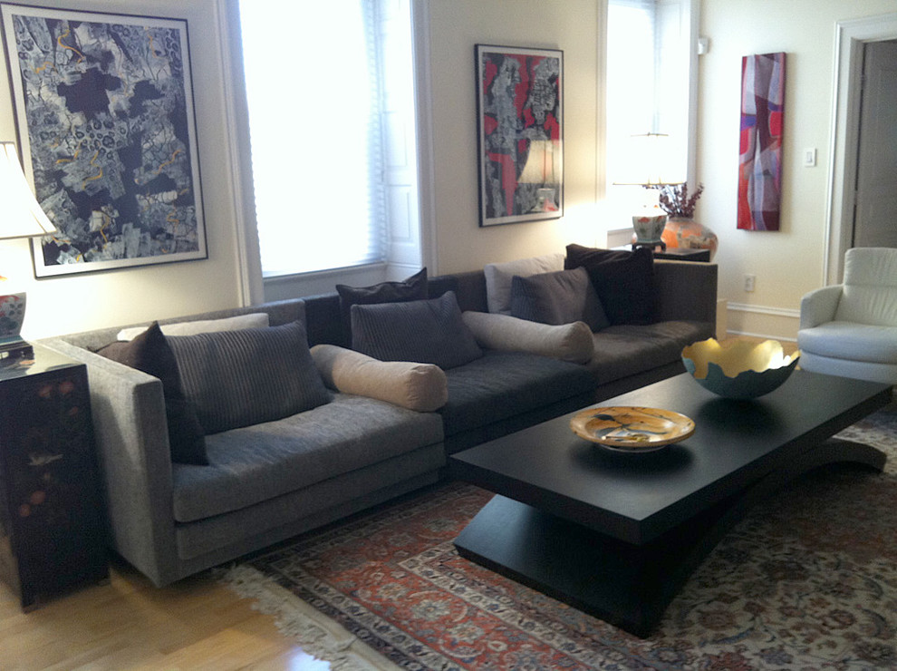 Philadelphia Condo Design Project - Modern - Living Room - Philadelphia ...