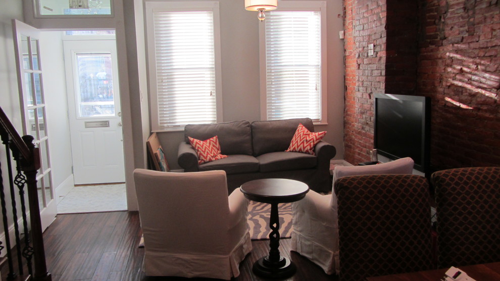 Philadelphia Row House Renovation - Living Room - Other - by Kunihiko ...