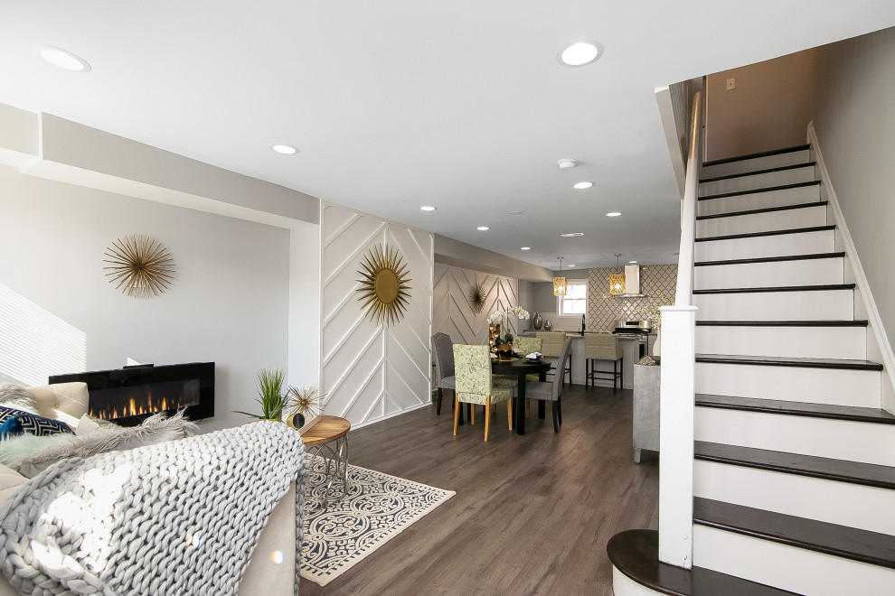 Philly Finest - Contemporary - Living Room - Philadelphia - by Kate ...