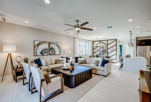 Phoenix, Arizona | Lucero in Estrella - Castillo Manzanita Living Room ...