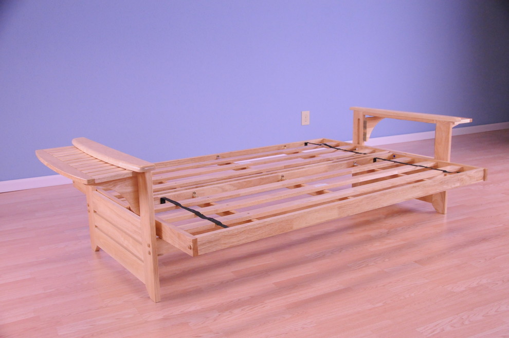 Phoenix Frame with Natural Finish in Bed Position - Estilo Craftsman ...