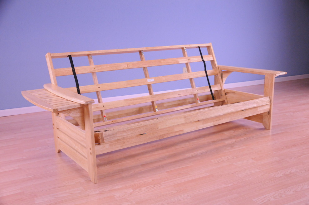 Phoenix Frame with Natural Finish in Sofa Position - Craftsman - Living ...