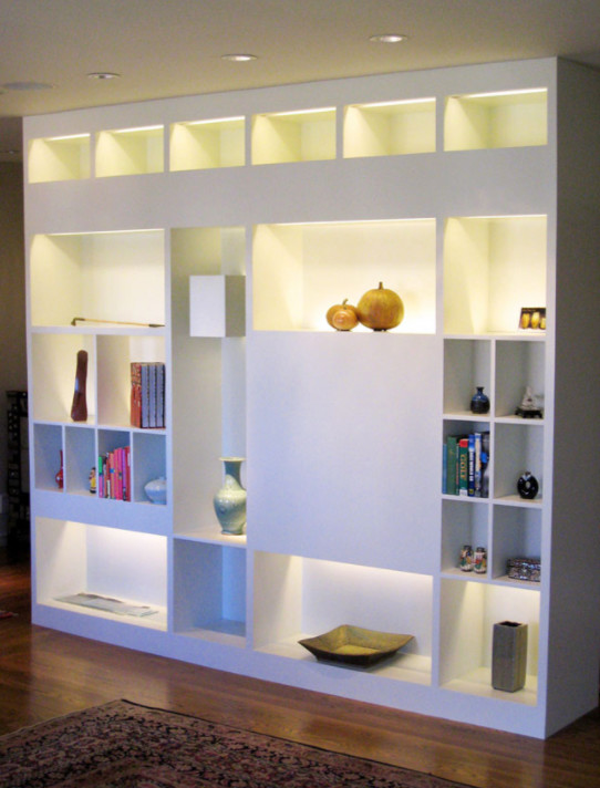 Piedmont Living Room Display and Room Dividers - Modern - Living Room ...