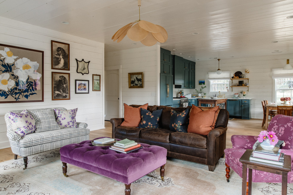 Pinewood - Farmhouse - Living Room - Nashville - by Crowell + Co ...