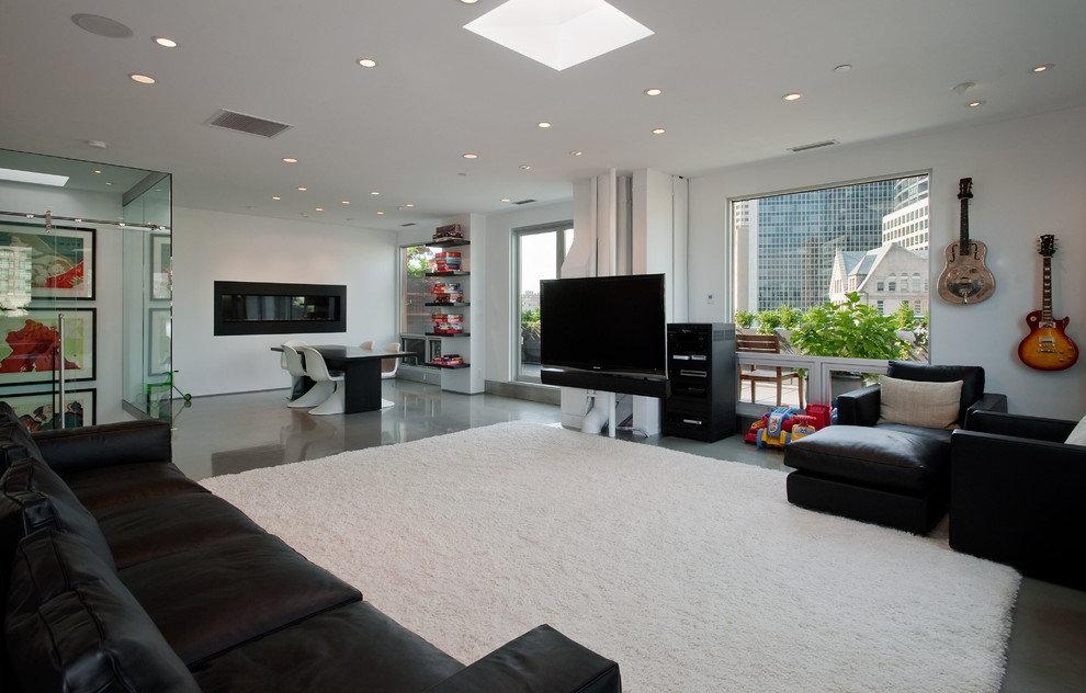 Pioneer Square Condo - Modern - Living Room - Seattle - by Dyna ...