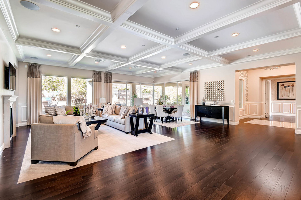 Plan 23 The Residences - Transitional - Living Room - Las Vegas - by ...