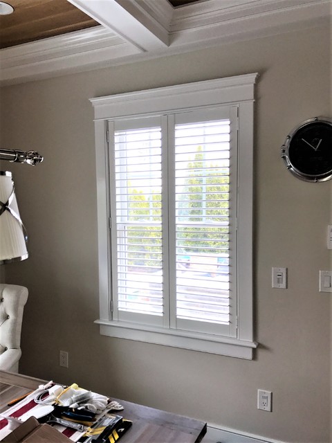 Plantation Shutters for Modern Homes - Modern - Living Room - Orange County - by Sunburst ...