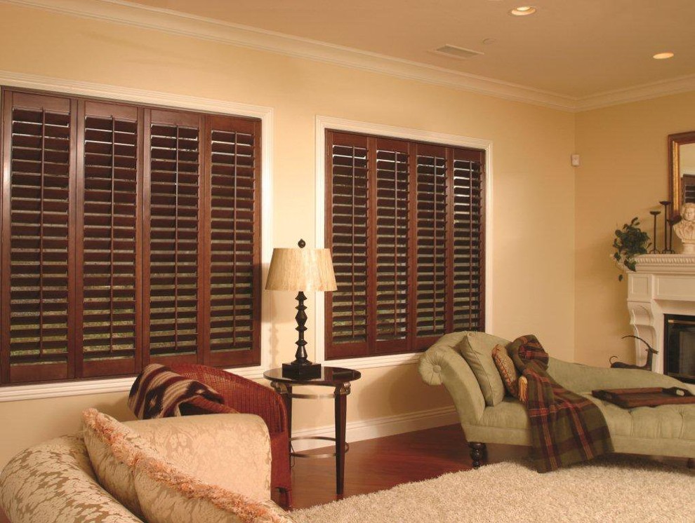 Plantation Shutters - Traditional - Living Room - Brisbane - by Instyle Blinds and Interiors | Houzz