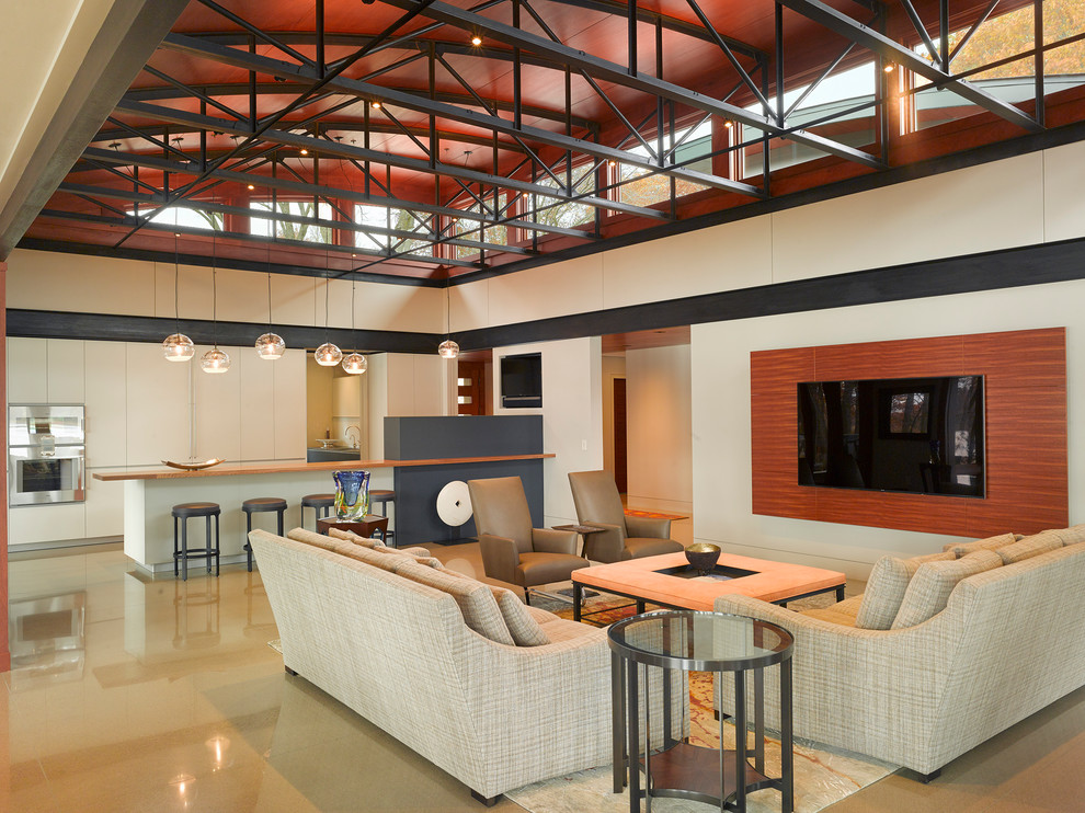 Point Buckeye - Modern - Living Room - Minneapolis - by Hagstrom ...