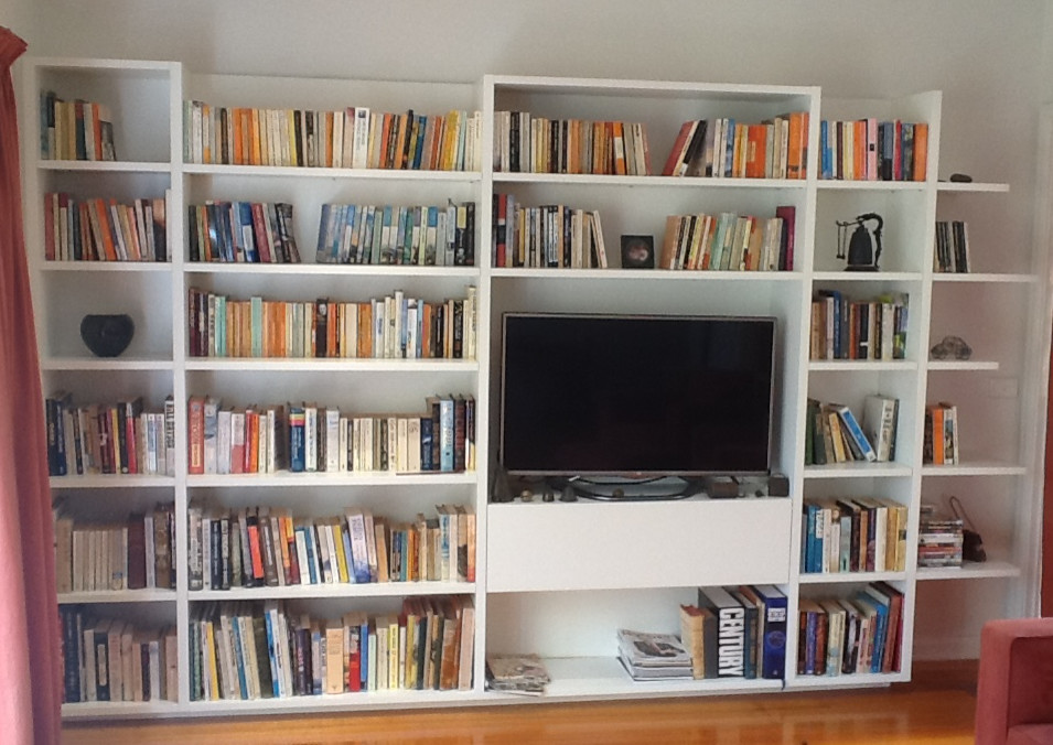 Polytec Natural White Matt - Modern - Living Room - Melbourne - by ...
