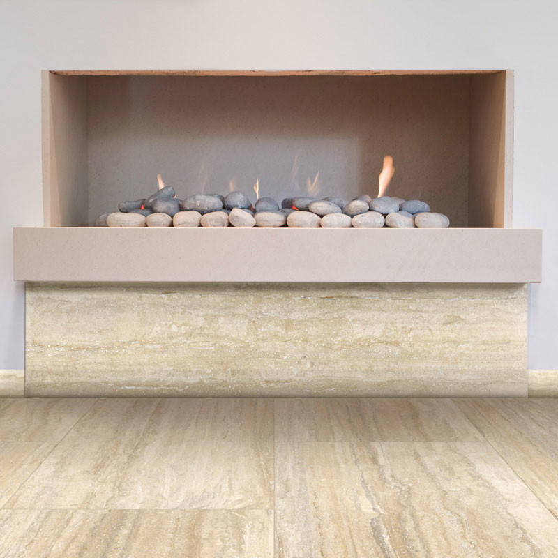 Porcelain Tile Fixtures - Contemporary - Living Room - Dallas - by ...