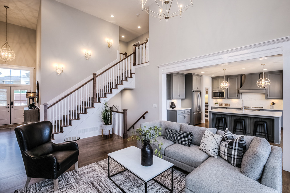 Porter Model - Terrybrook Farms - Traditional - Living Room - Kansas ...