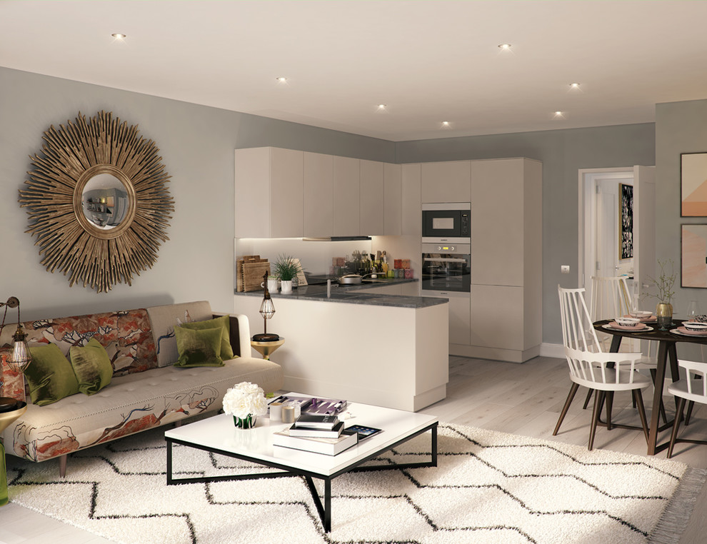 Portobello Square CGI - Living Room - London - by Suna Interior Design ...