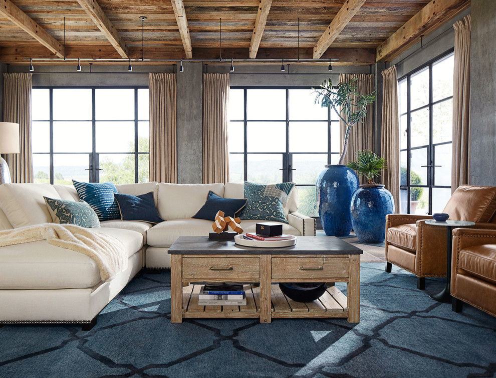 Pottery Barn - Contemporary - Living Room - San Francisco - by Pottery ...