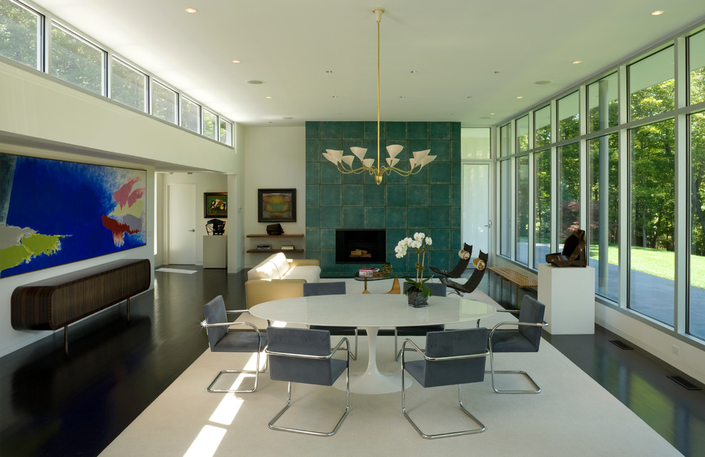 Pound Ridge House - Modern - Living Room - New York - by Ruth Gyuse ...