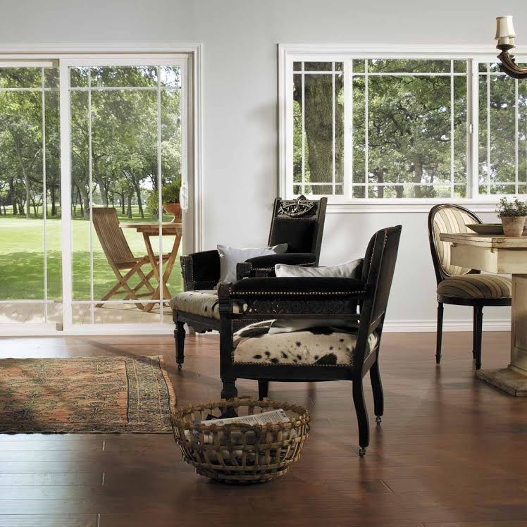Prairie Grids In Windows - Traditional - Living Room - Other - by ...