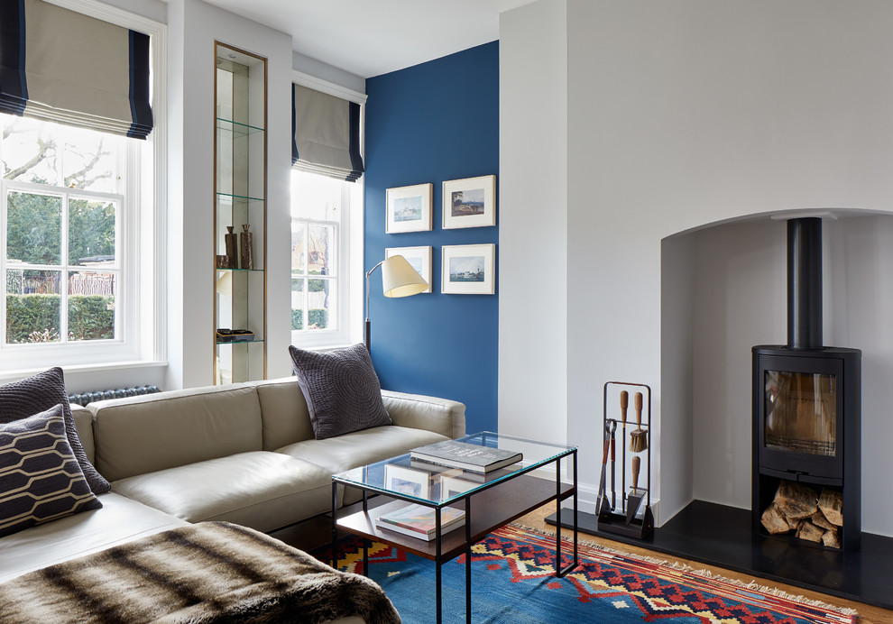 Private Family Home in London - Transitional - Living Room - London ...