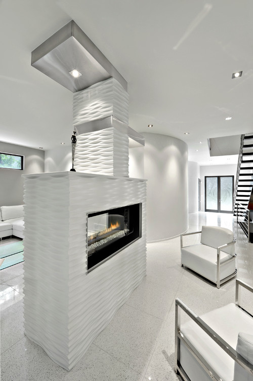 54+ Modern Fireplace ( GORGEOUS LOOK ) Stylish Fireplace Designs