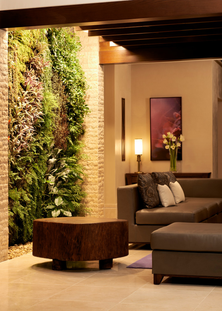 Private Villa on The Palm - Tropical - Living Room - Other - by Mahnaz ...