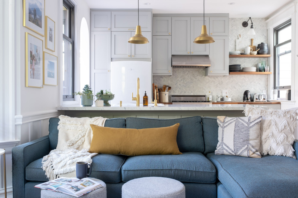 Project Hermann - Modern - Living Room - San Francisco - by Gina ...