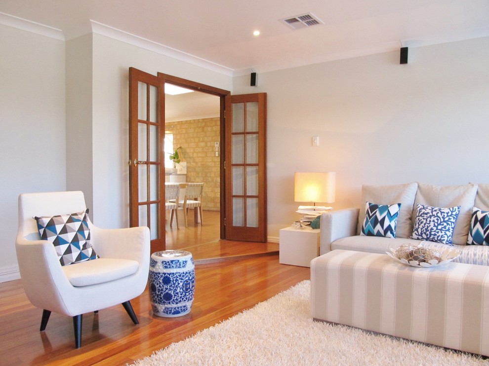 Property Styling to Golden Bay - 4x2 - Beach Style - Living Room ...