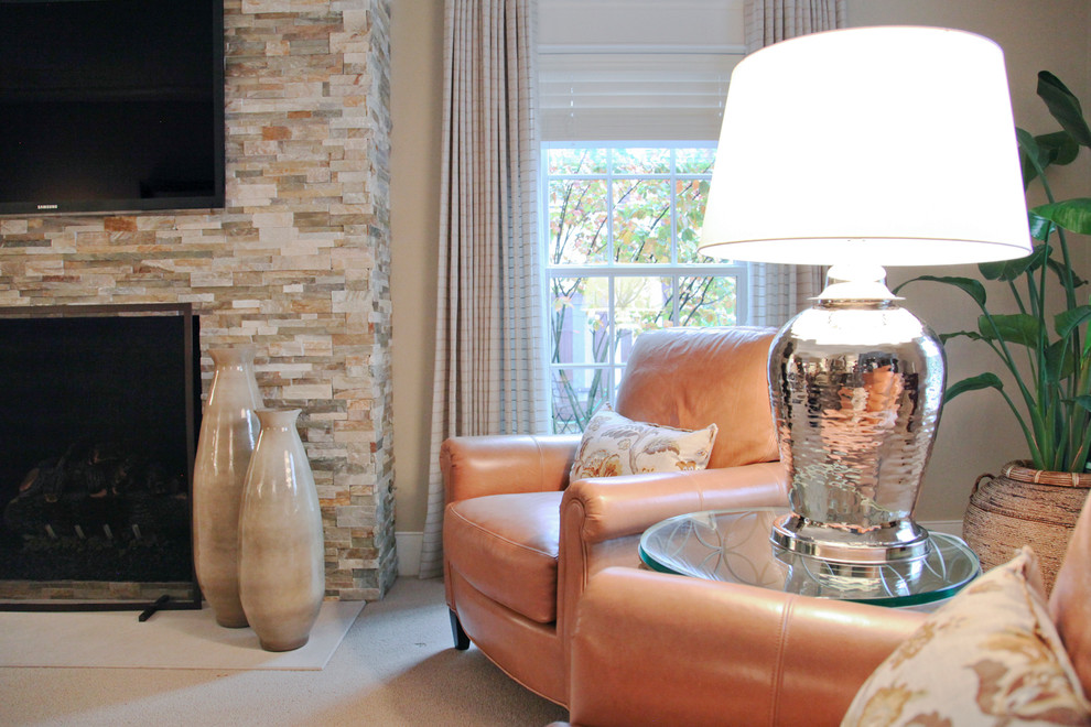 Puritan Avenue - Traditional - Living Room - Birmingham - by Dwellings ...
