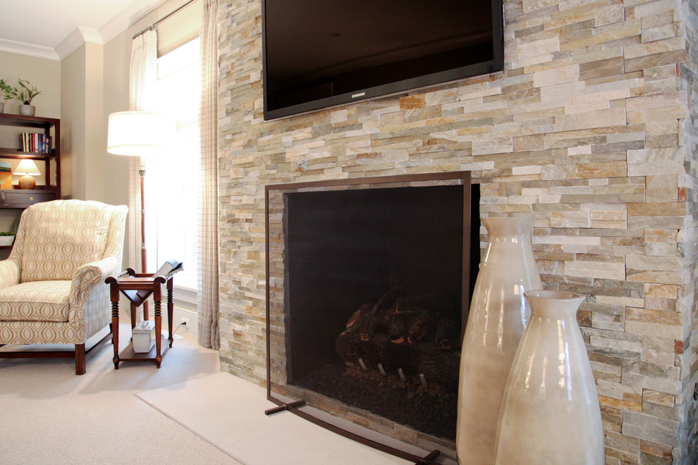 Puritan Avenue - Traditional - Living Room - Birmingham - by Dwellings ...