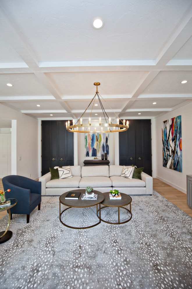 QC - Midcentury - Living Room - Oklahoma City - by Ross Flinton Homes ...