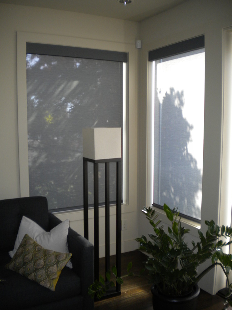 QMotion Shades - Modern - Living Room - Seattle - by Seattle Design ...