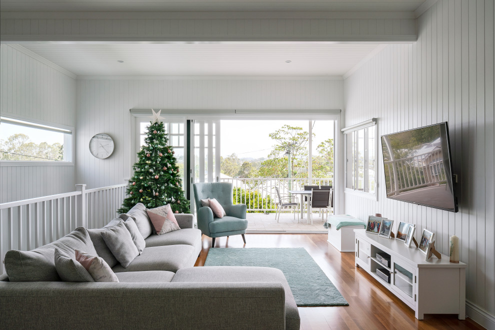 Queenslander Renovate, Extend, Raise, Build-in - Beach Style - Living ...
