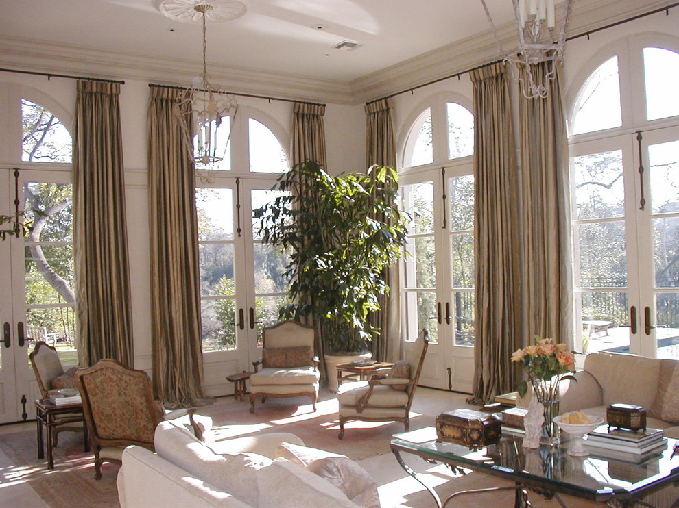 Rains Way Residence - Traditional - Living Room - Houston - by Atticus ...