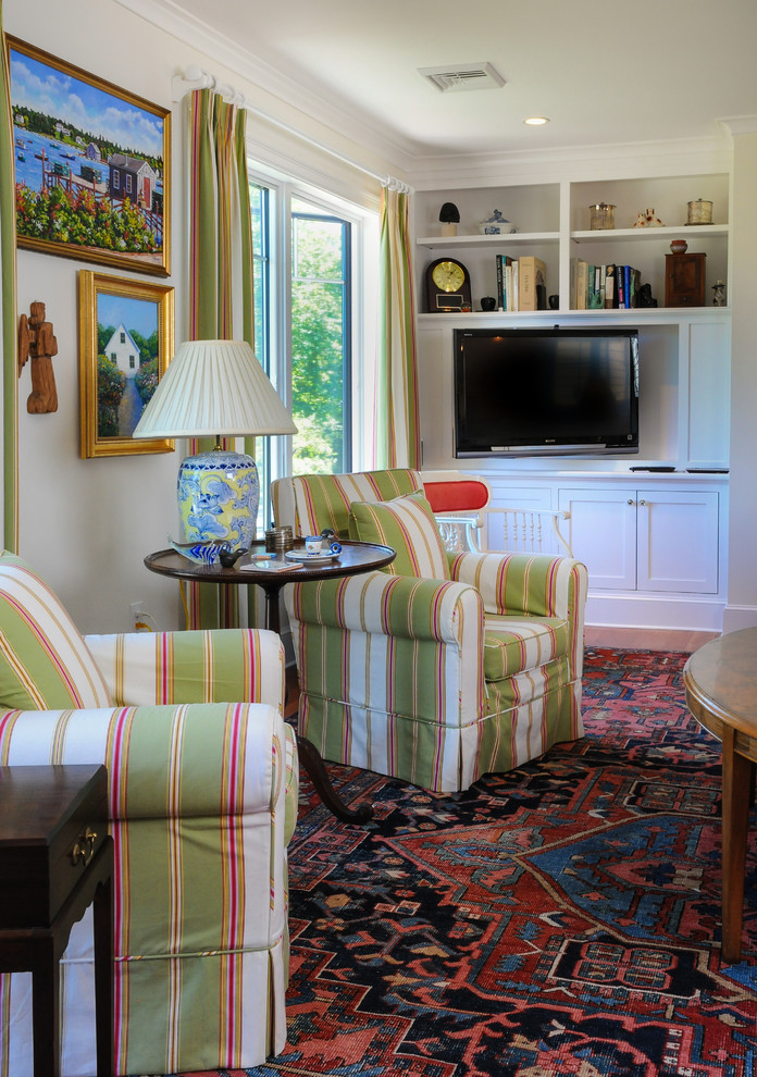 Ranch conversion - Traditional - Living Room - Portland Maine - by Gulfshore Design | Houzz