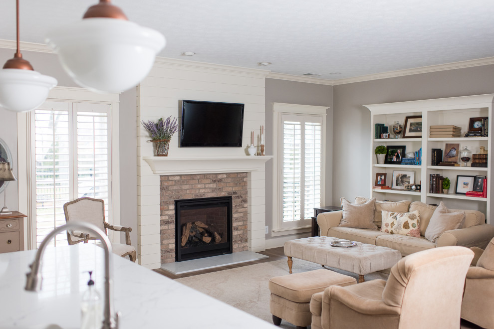 Ranch Reimagined: Living Room - Modern - Living Room - Indianapolis ...