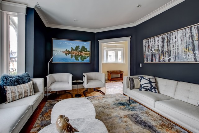 Rathnelly Living Room - Contemporary - Living Room - Toronto - by ...