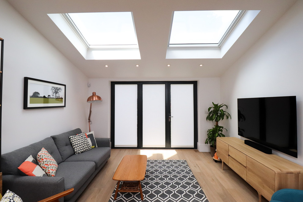 Rear extension and ground floor re-development - Traditional - Living ...