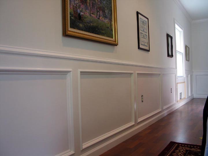 Recessed panel Wainscoting - Traditional - Living Room - New York - by ...