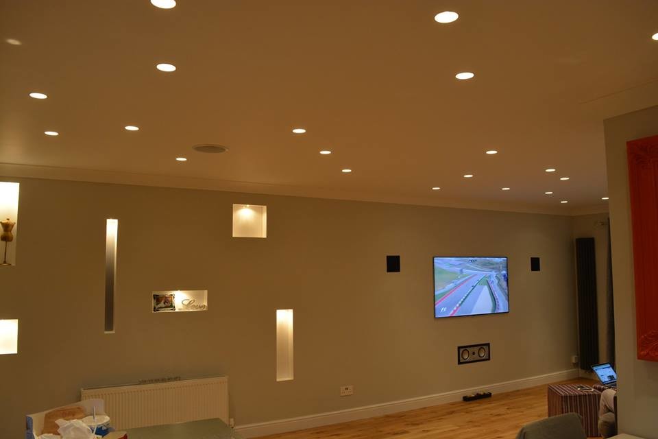 Recessed Wall Shelves - Modern - Living Room - Glasgow - by JRC ...