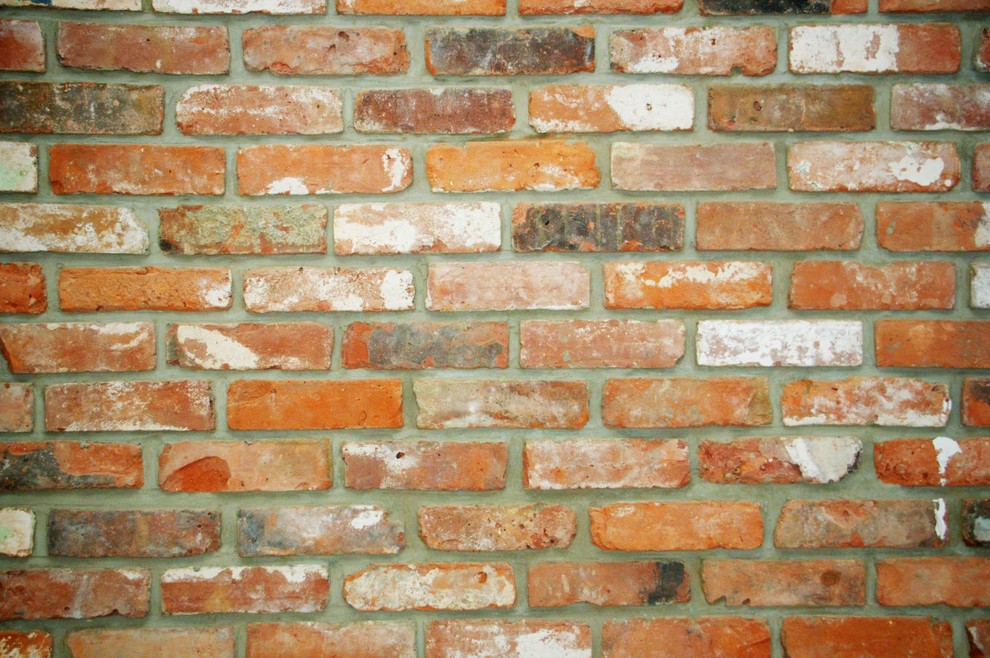 Reclaimed Thin Brick Veneer - Traditional - Living Room - New York - by ...