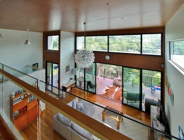 Red Box House - Modern - Living Room - Brisbane - by Ecolibrium Designs ...