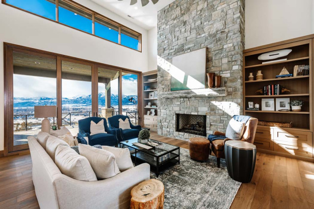 Red Ledges Explorer Peak IV - Rustic - Living Room - Salt Lake City ...