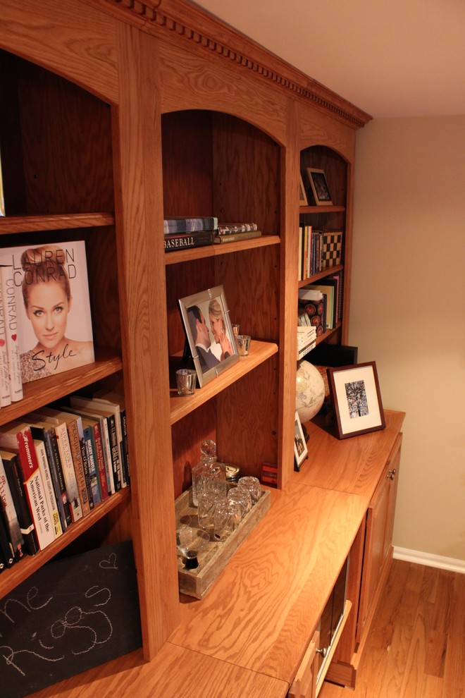 Red Oak Wall Unit - Traditional - Living Room - New York - by Northeast ...