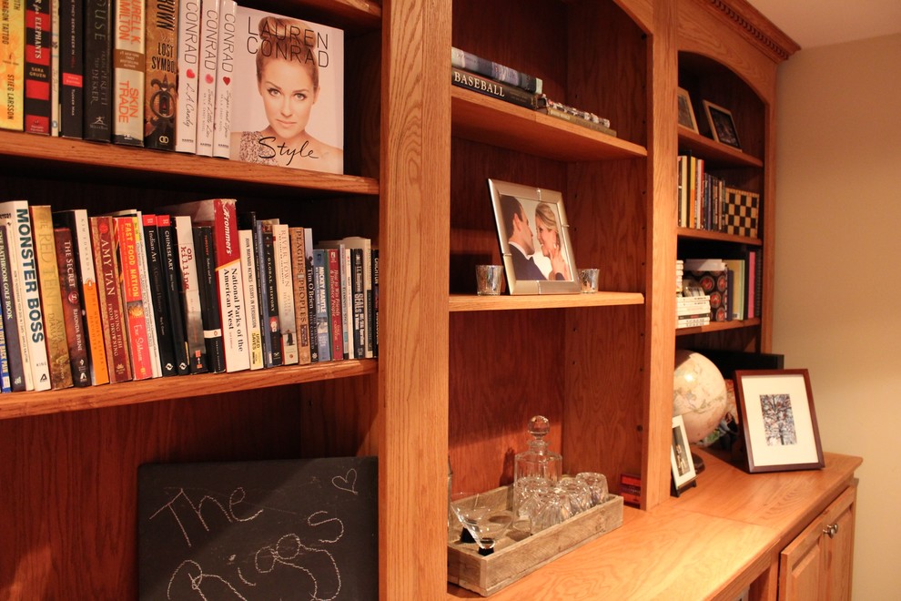Red Oak Wall Unit - Traditional - Living Room - New York - by Northeast ...