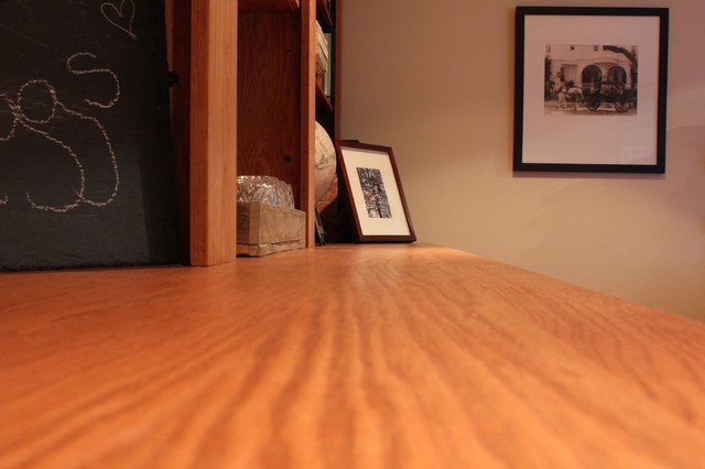 Red Oak Wall Unit - Traditional - Living Room - New York - by Northeast ...