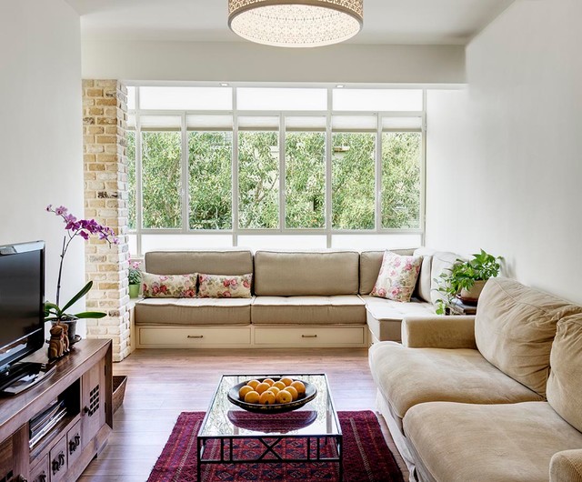 Redesigned Living Room - By Michal Cohen Mintz - Modern - Living Room ...