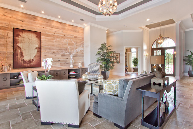 REGENCY MANOR MODEL - Transitional - Living Room - Miami - by Interiors ...